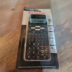 Sharp | Office | New Sharp El53tgbbw 12 Digit Scientific Calculator ...